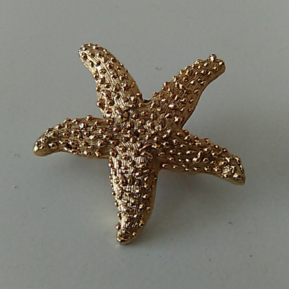 Unknown | Jewelry | Starfish Pin | Poshmark